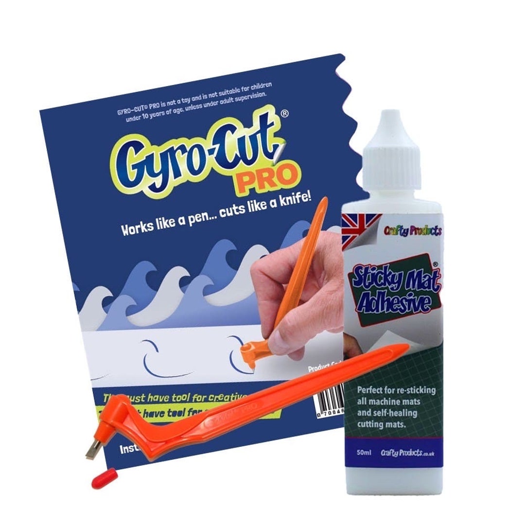 Genuine Gyro-cut PRO Starter Kit for Paper Cutting, Gyro Cut Pro and ...