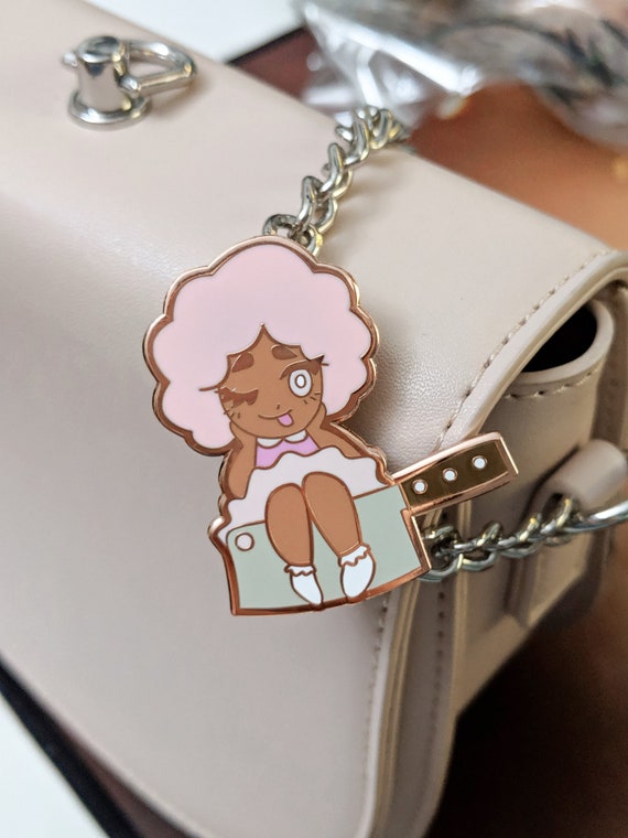 Butcher Knife Kid Enamel Pin | Etsy