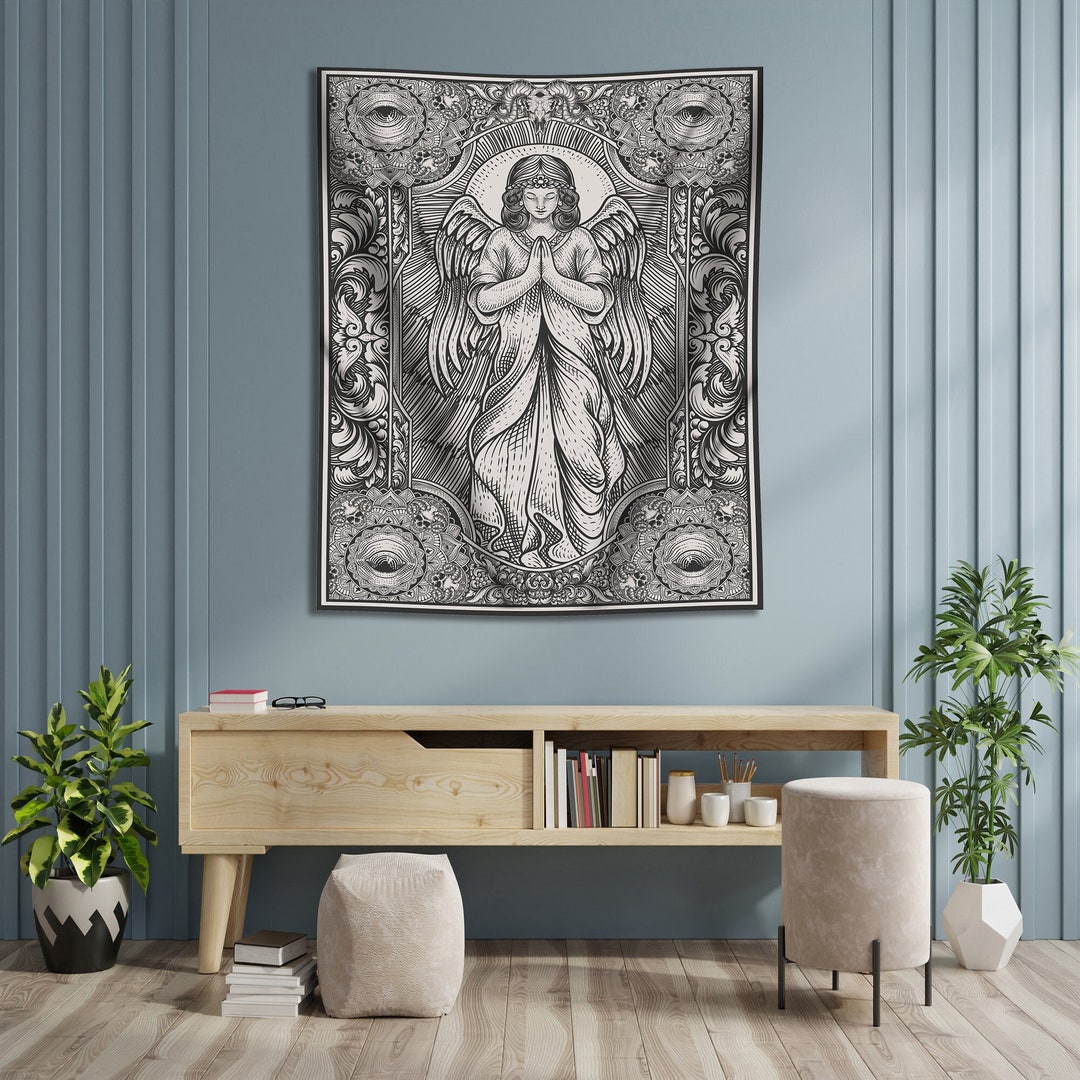 Angel Tapestry, Pure Country Weavers Our Lady of Guadalupe Nuestra ...