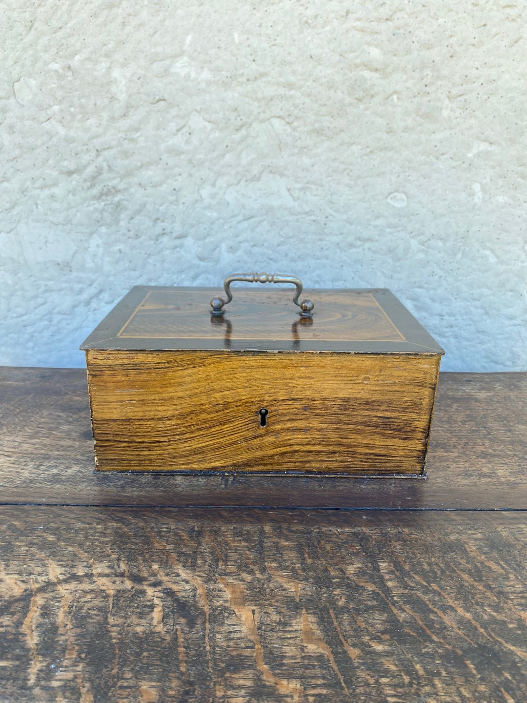 Mini Antique Safe in Painted Metal - Etsy