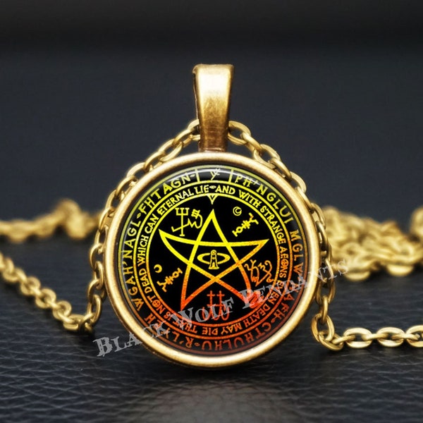 Cthulhu Sigil Necklace - Etsy