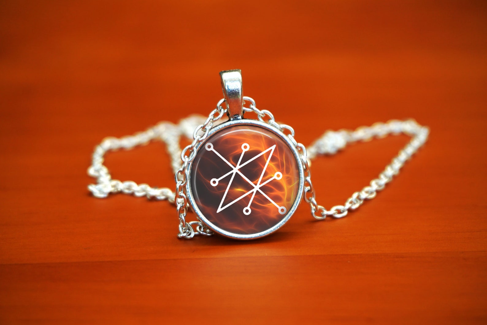 Azazel pendant Azazel necklace Azazel jewelry Sigil | Etsy