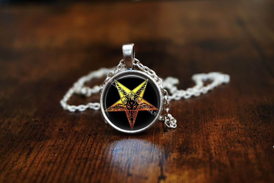 Occult Jewelry, Baphomet Pendant, Baphomet Necklace, Magick Jewelry ...
