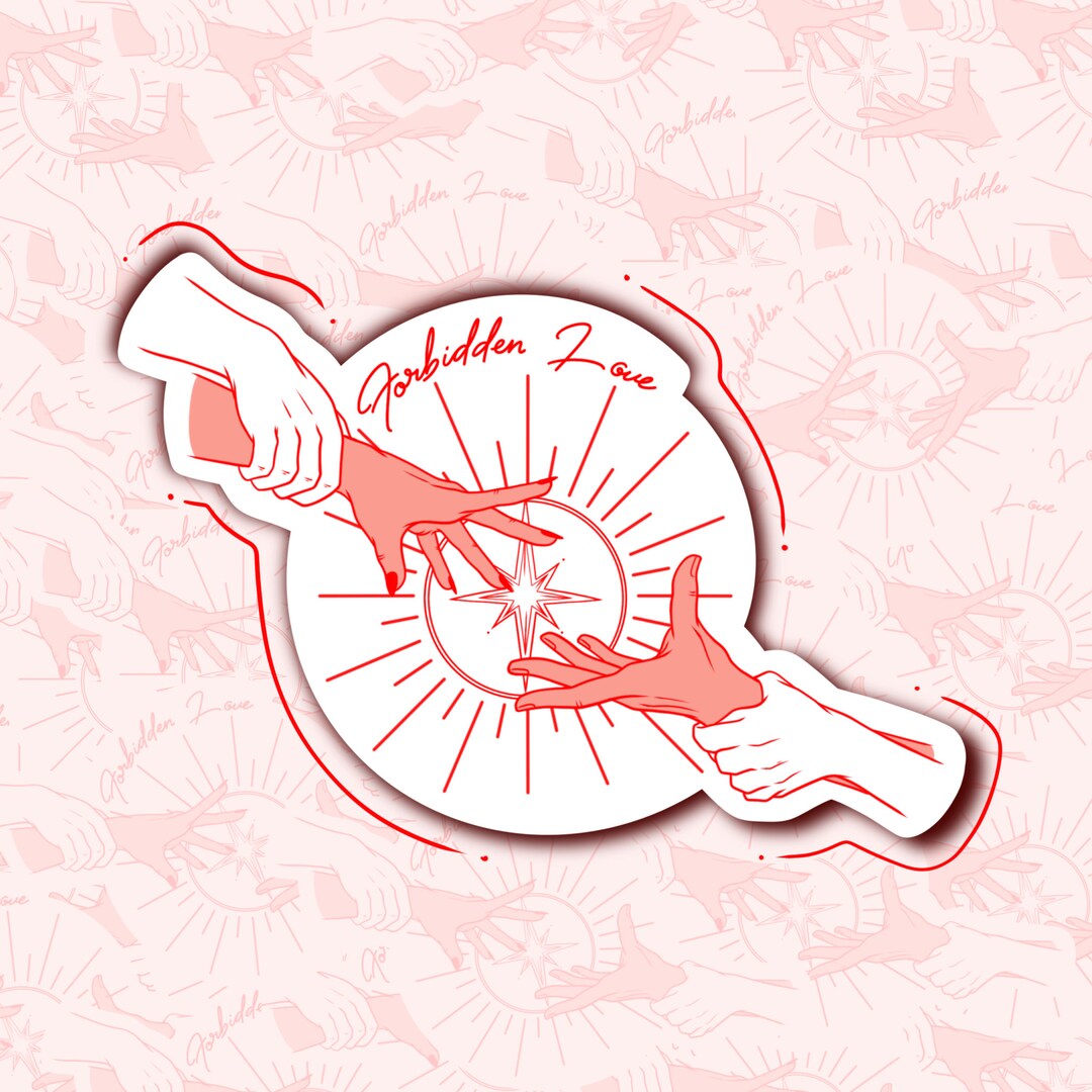 Book Trope forbidden Love Bookish Kindle Vinyl Sticker Booktok Fantasy ...