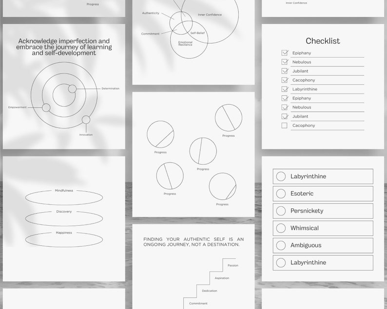Minimalist Charts - Informative Graphs Writing Instagram Templates ...