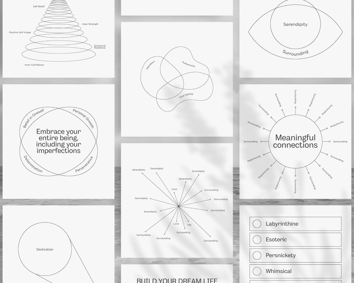 Minimalist Charts - Informative Graphs Writing Instagram Templates ...