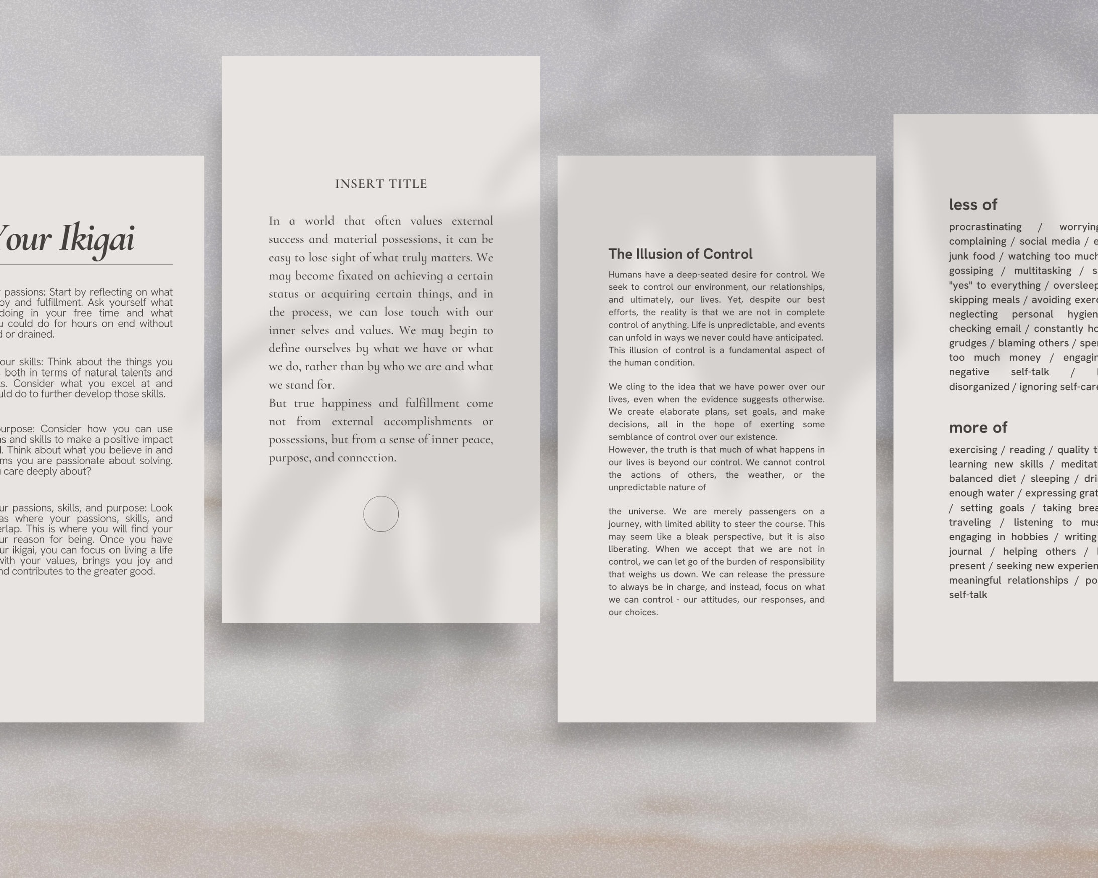 Simply Text - Elegant Writing Instagram Templates, Canva Templates ...