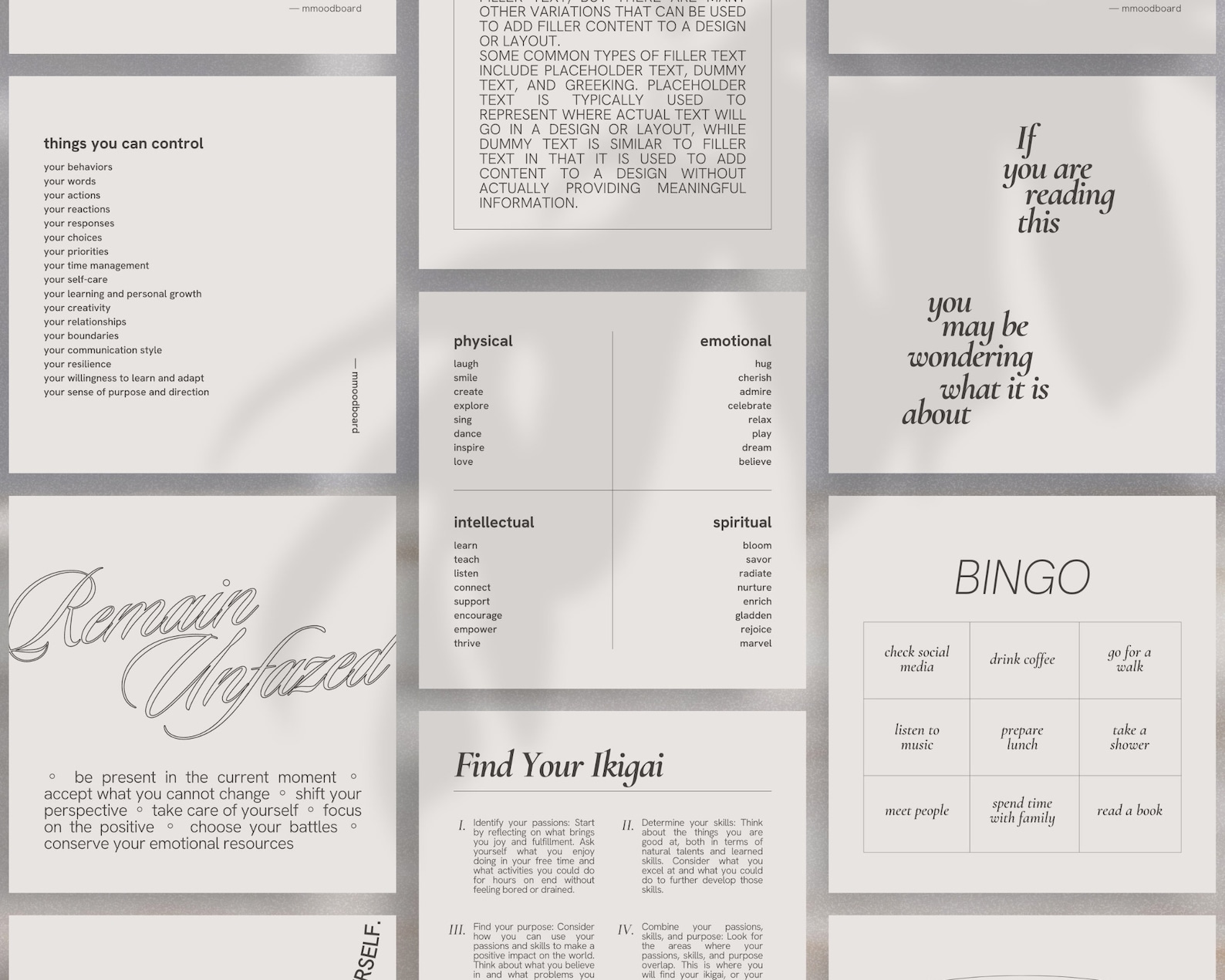 Simply Text - Elegant Writing Instagram Templates, Canva Templates ...