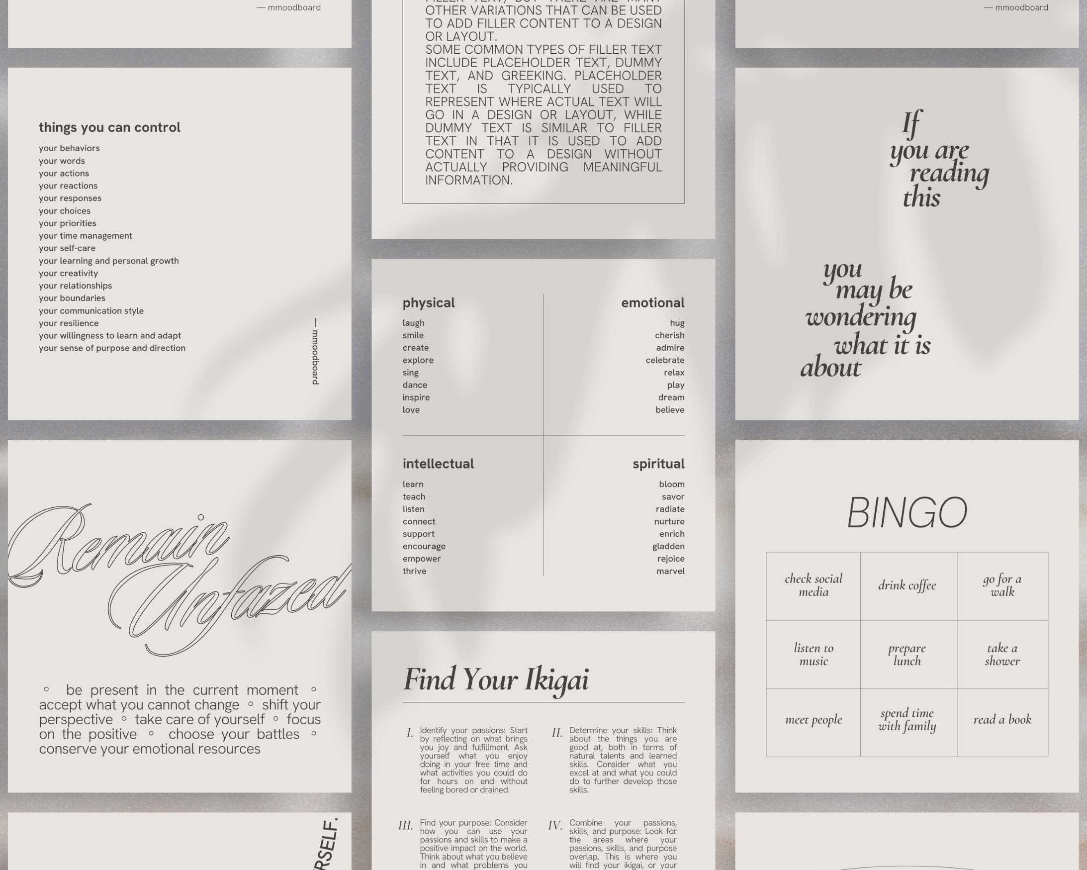 Simply Text - Elegant Writing Instagram Templates, Canva Templates ...