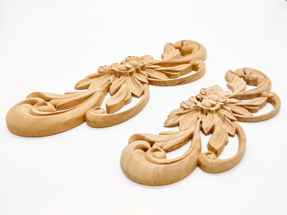 Applique Furniture Decor Wall Ornaments Onlay Furniture Bed - Etsy