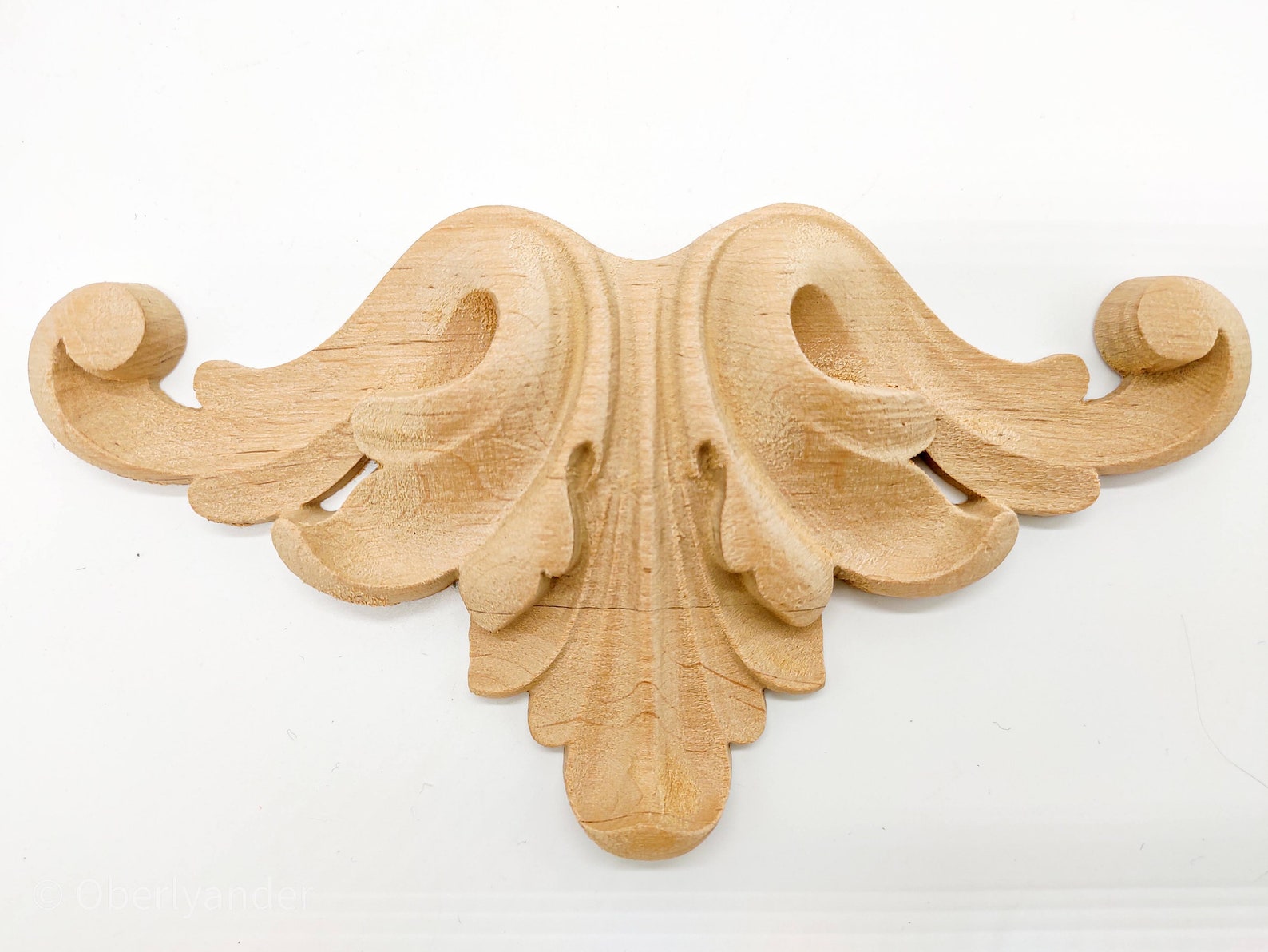 Wood Appliques DIY Carved Furniture Rosettes Wooden Decor - Etsy