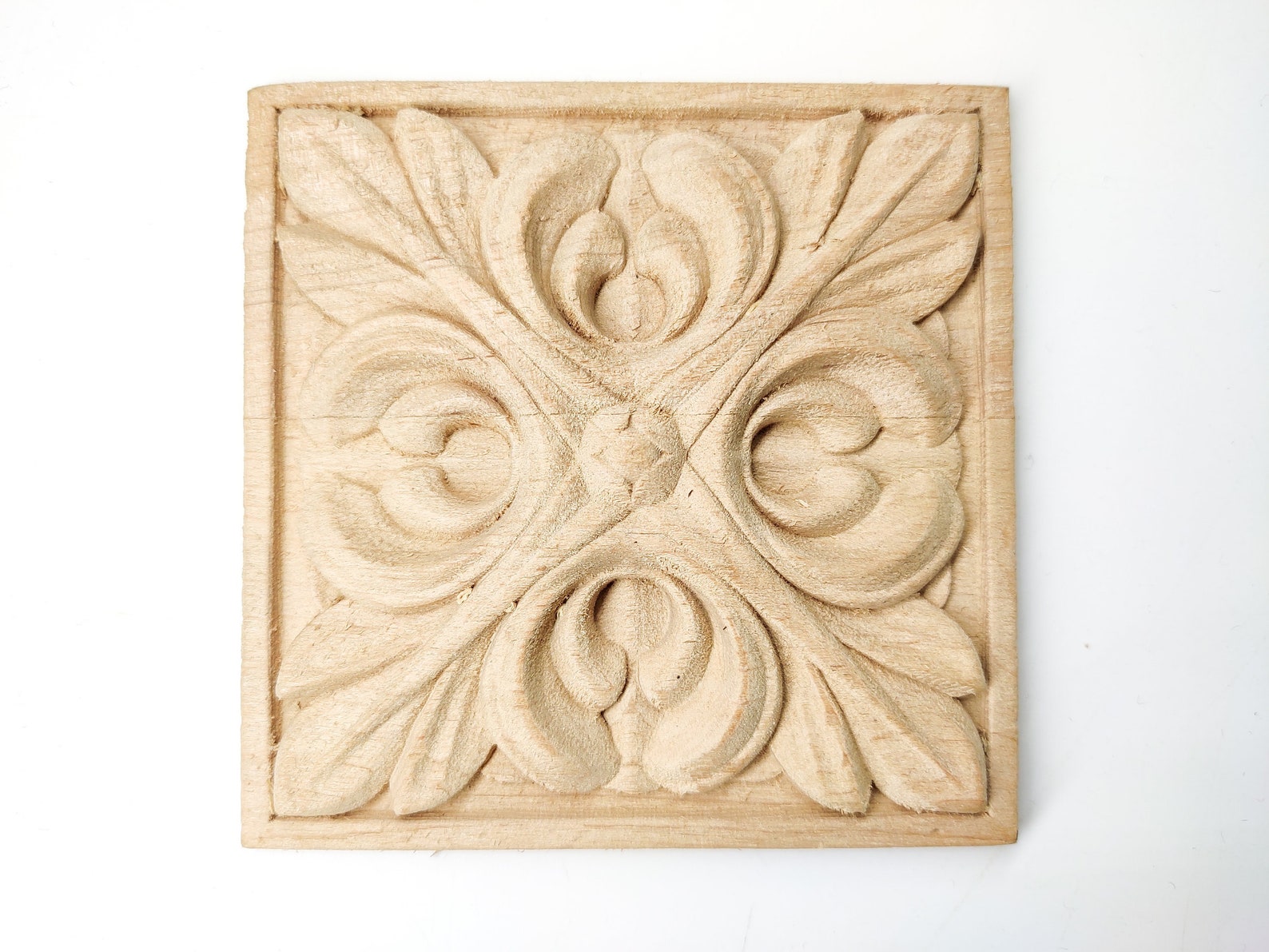 Wood Appliques Applique Furniture Decor Pediments DIY - Etsy