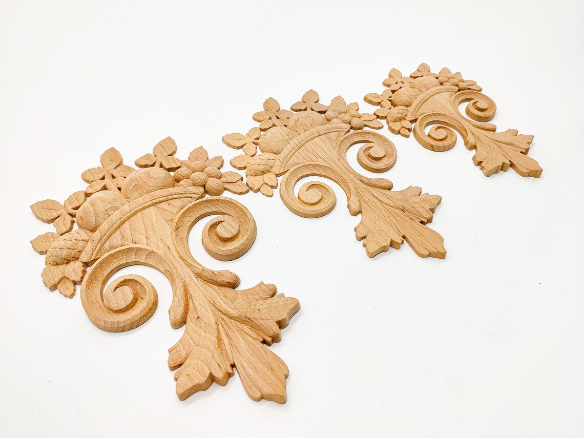 Kitchen Applique Furniture Decor Onlay Furniture Wood - Etsy