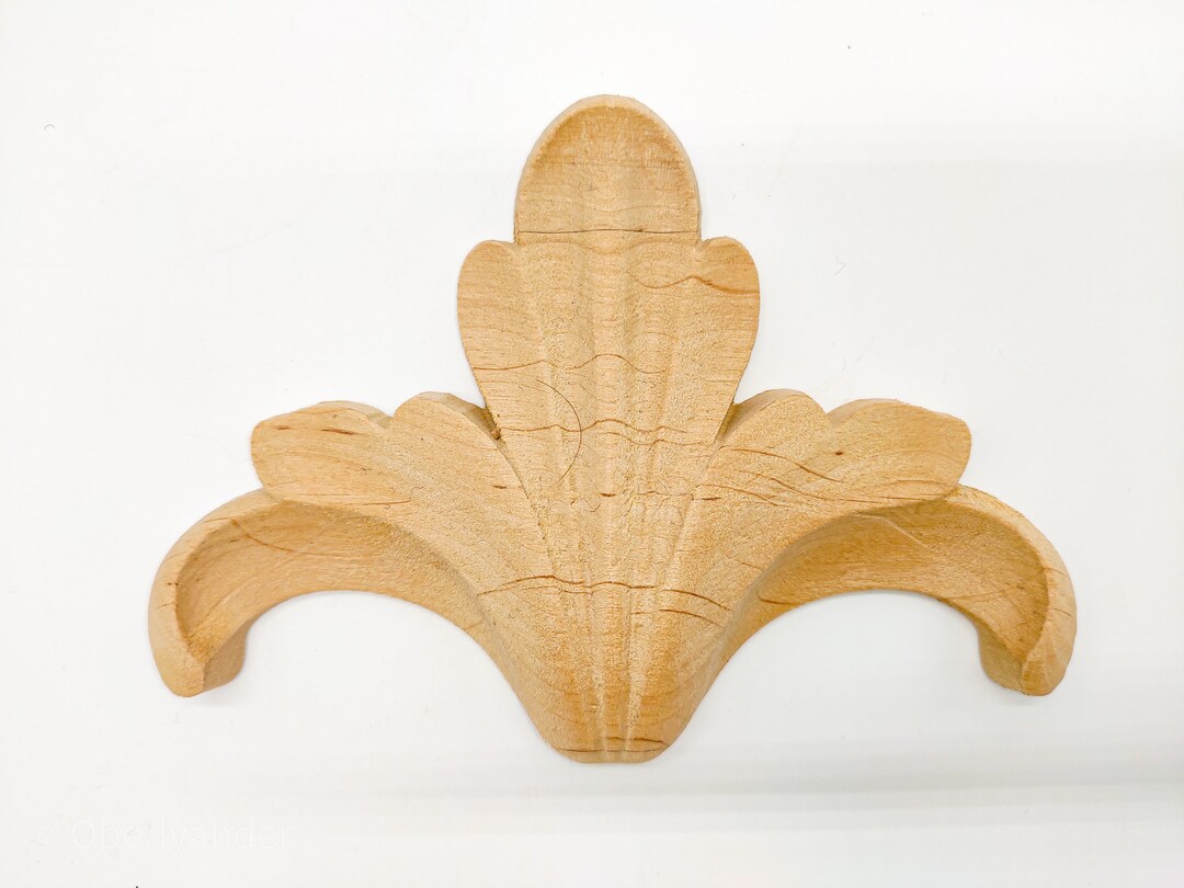 Bed Pediments, Wall Ornaments, Wood Appliques, DIY, Carved Furniture ...