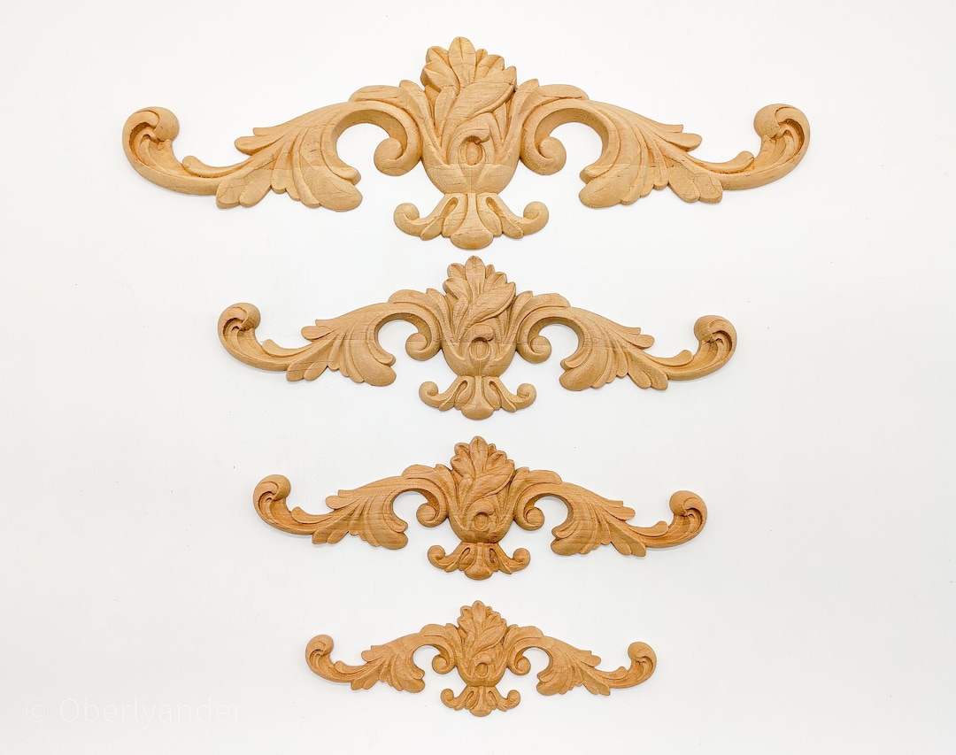 Bed Pediments, Wood Appliques, Onlay Furniture, Applique Furniture ...