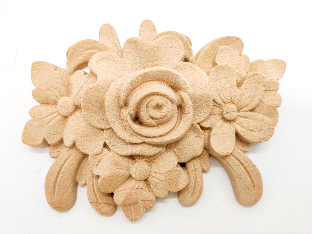 Wooden Decor, DIY, Applique Furniture Decor, Onlay Furniture, Pediments ...