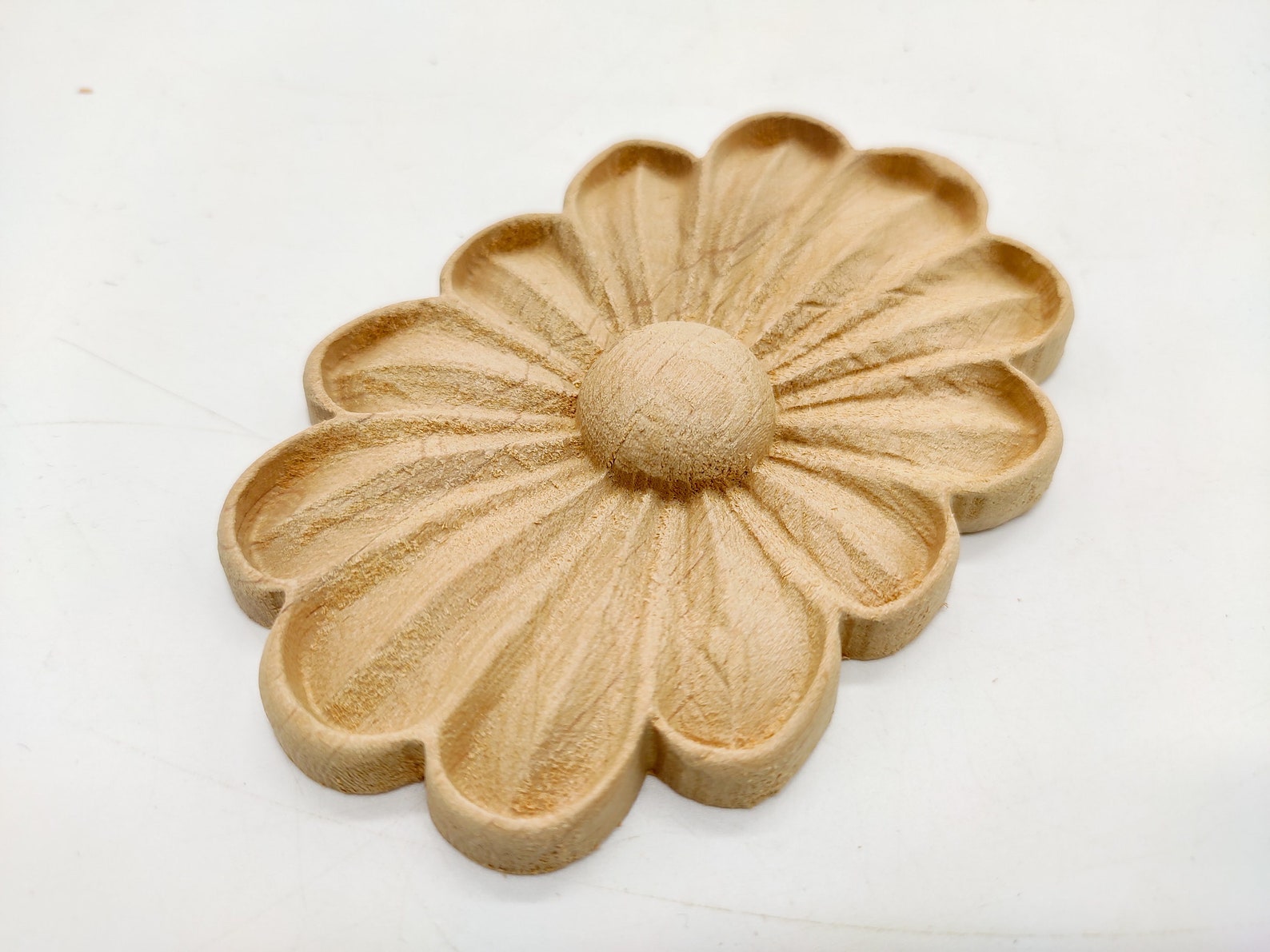 DIY Furniture Carved Rosettes Wooden Wall Decor Onlay - Etsy