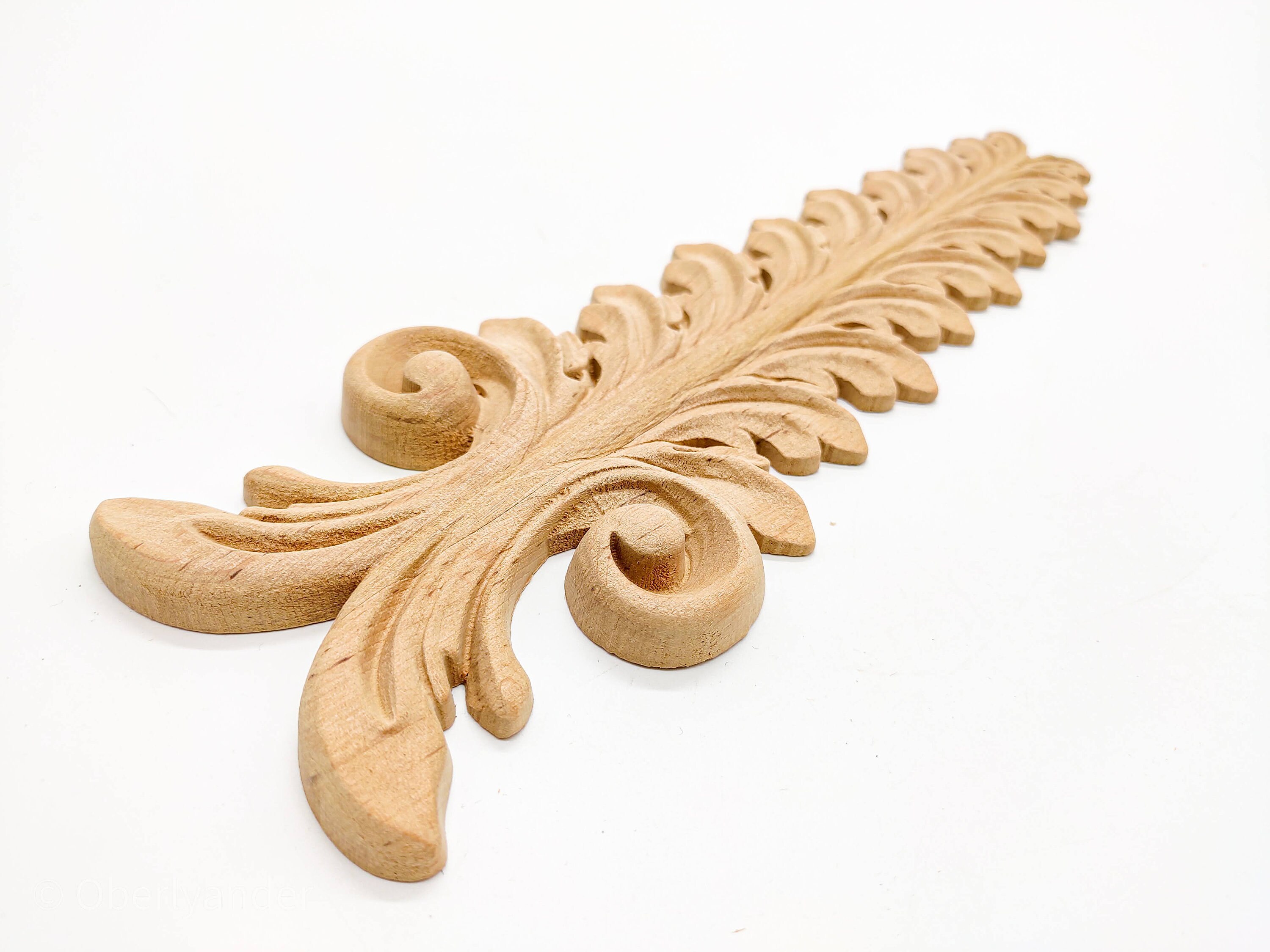 Onlay Furniture Pediments Wooden Decor DIY Furniture | Etsy