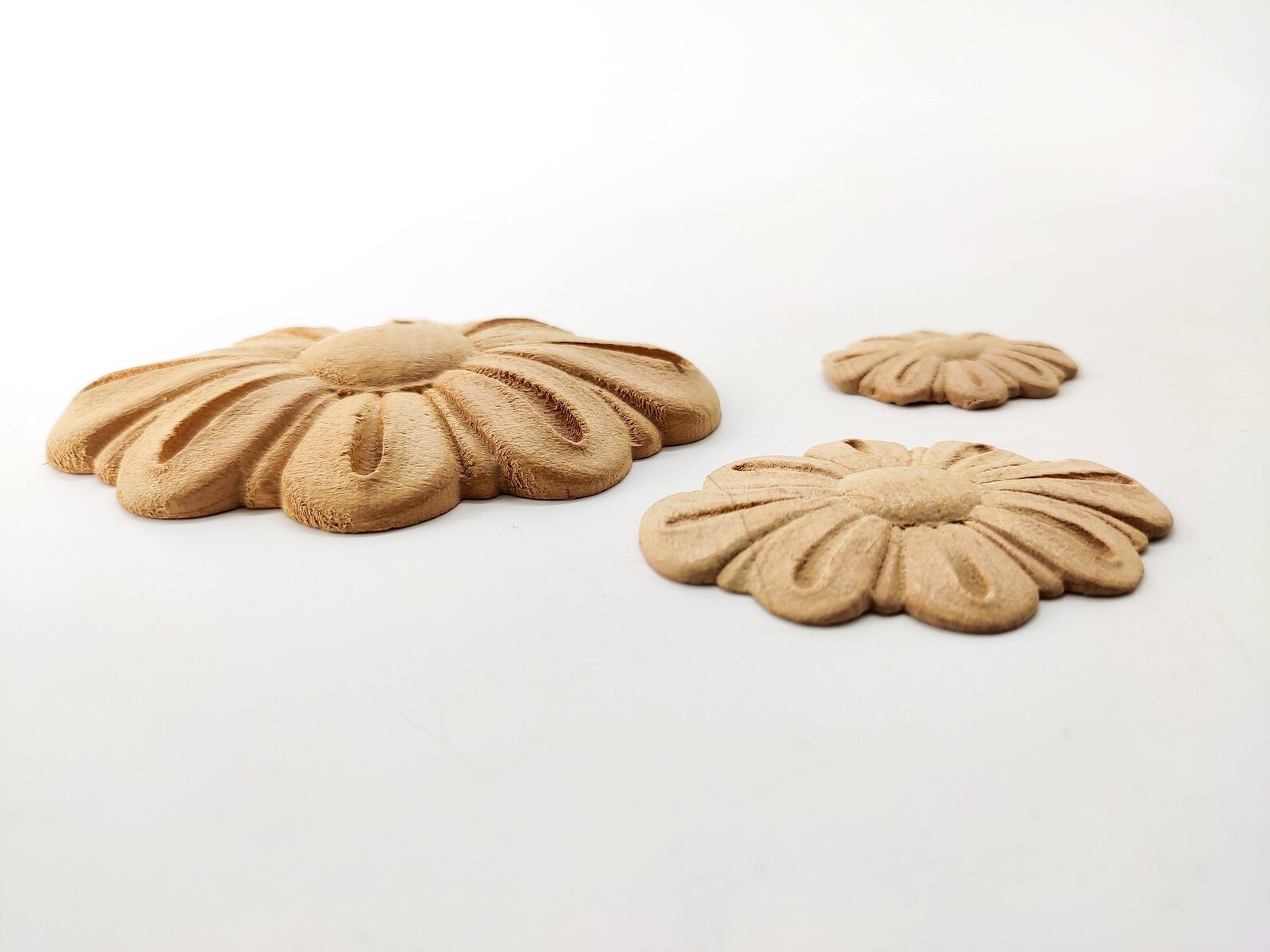 Pediments Onlay Furniture Wooden Wall Decor Applique | Etsy