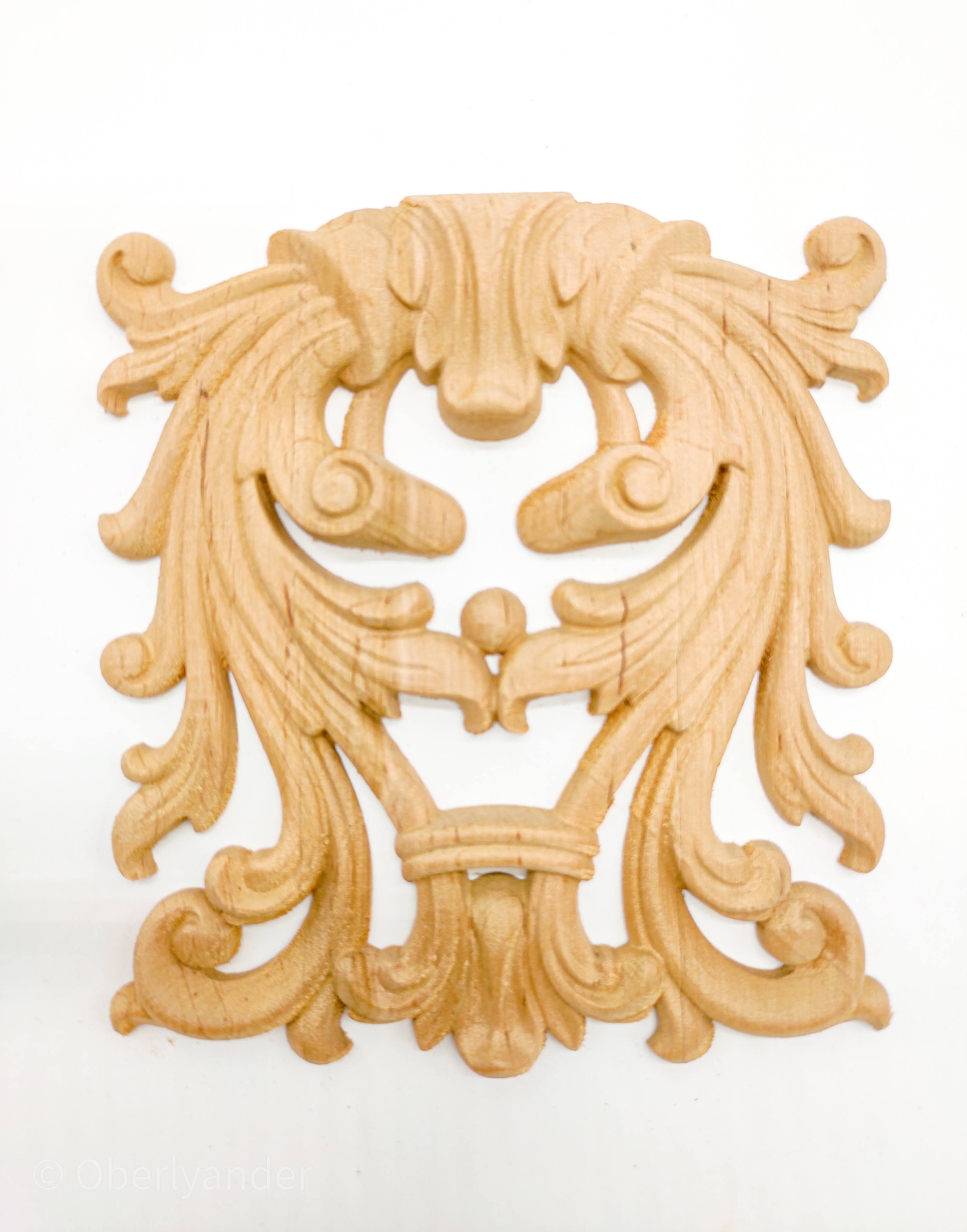 DIY Applique furniture decor Onlay furniture Wood Appliques | Etsy