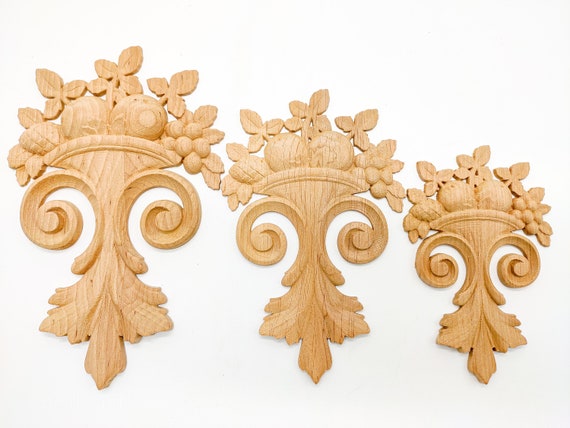 Kitchen Applique Furniture Decor Onlay Furniture Wood - Etsy