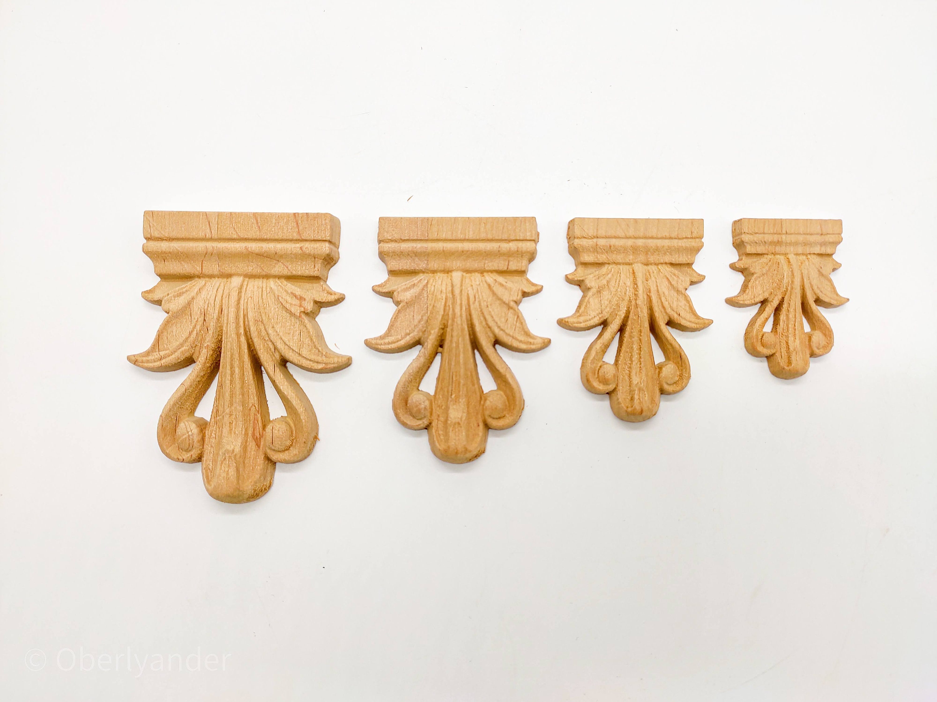 Pediments Shabby Chic Wood Appliques Furniture Onlay - Etsy