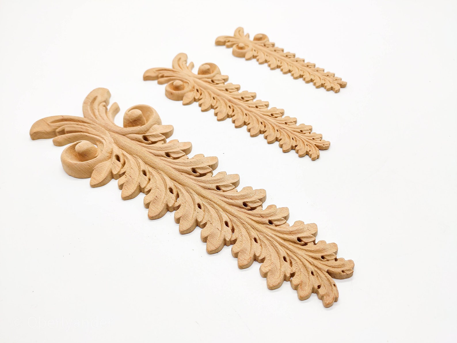 Onlay Furniture Pediments Wooden Decor DIY Furniture - Etsy