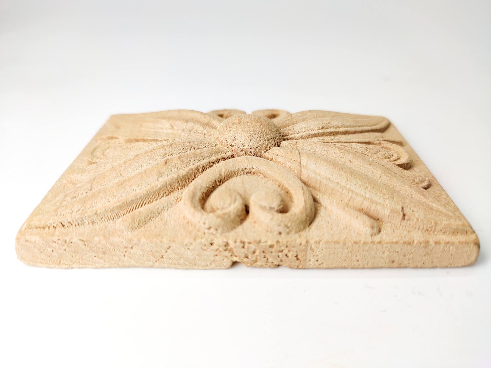 Wood Appliques Pediments Onlay Furniture Wooden Wall Decor - Etsy