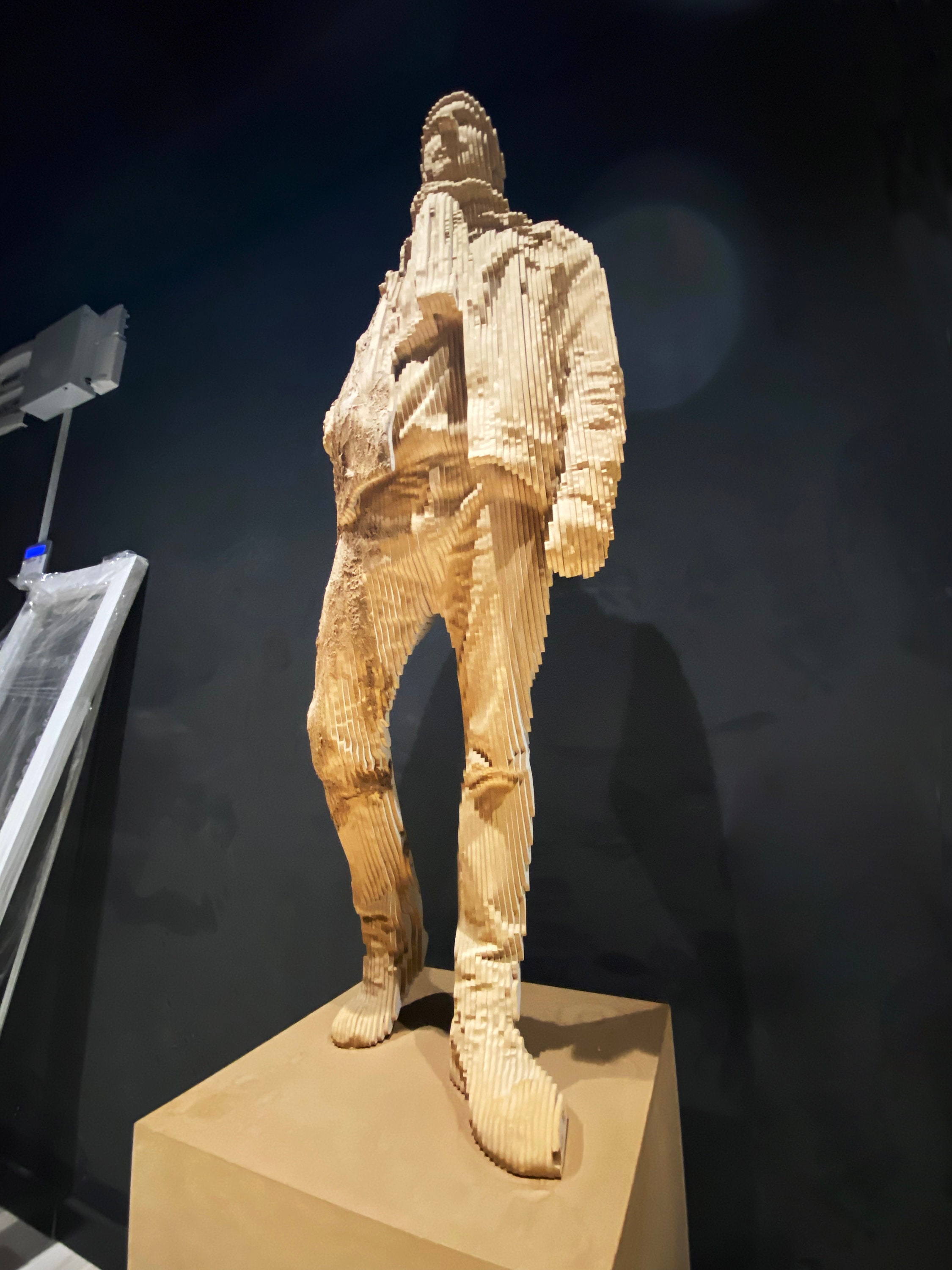 Man Sculpture Laser Cut Cardboard - Etsy