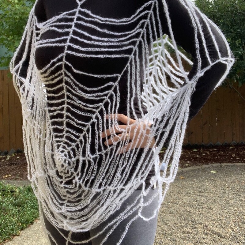 Spider Web Sweater - Etsy