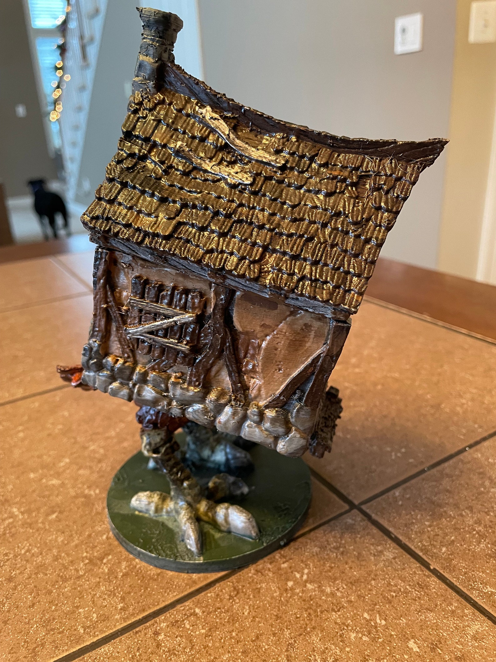 Baba Yaga or Baba Lysaga Creeping Hut rustic Version 28mm - Etsy
