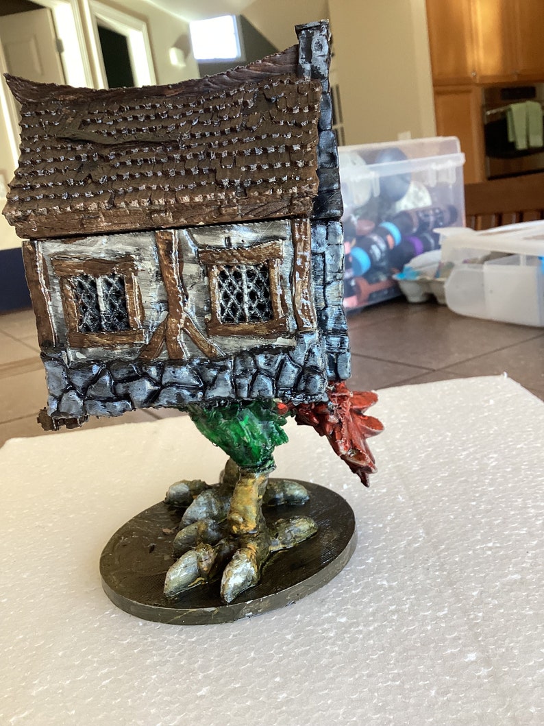 Baba Yaga or Baba Lysaga Creeping Hut (rustic Version, 28mm) - Etsy
