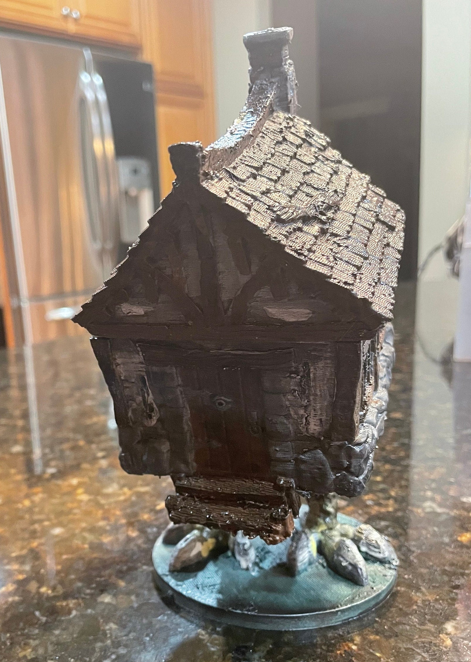 Baba Yaga or Baba Lysaga Creeping Hut (rustic Version, 28mm) - Etsy