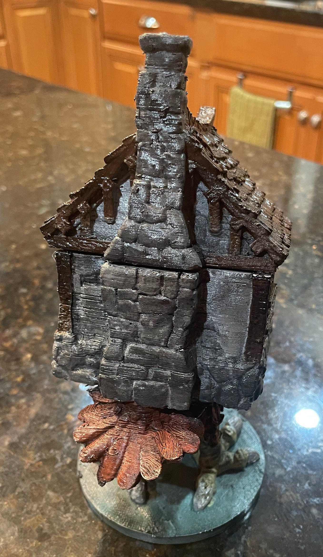 Baba Yaga or Baba Lysaga Creeping Hut rustic Version 28mm - Etsy