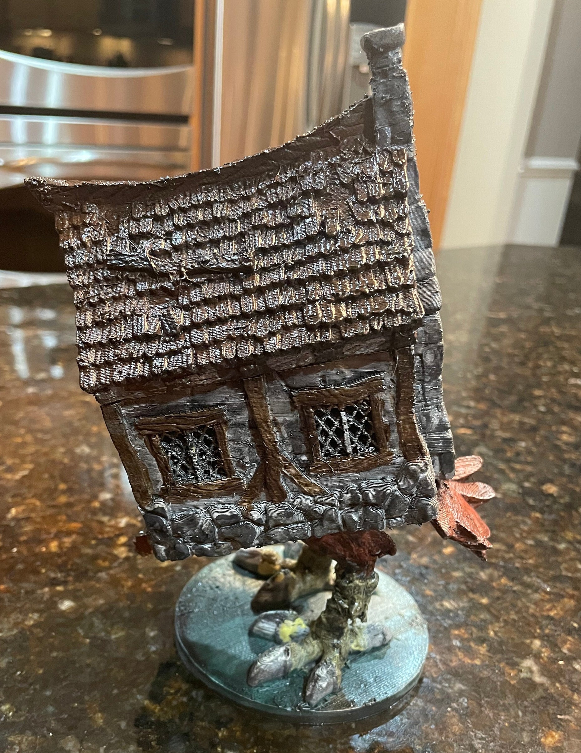 Baba Yaga or Baba Lysaga Creeping Hut (rustic Version, 28mm) - Etsy UK