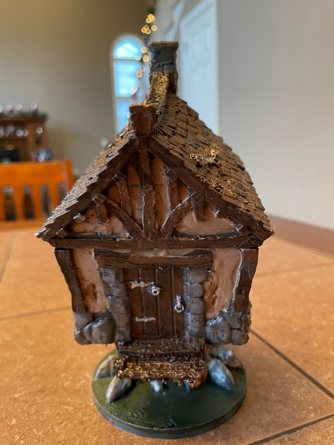 Baba Yaga or Baba Lysaga Creeping Hut rustic Version 28mm - Etsy