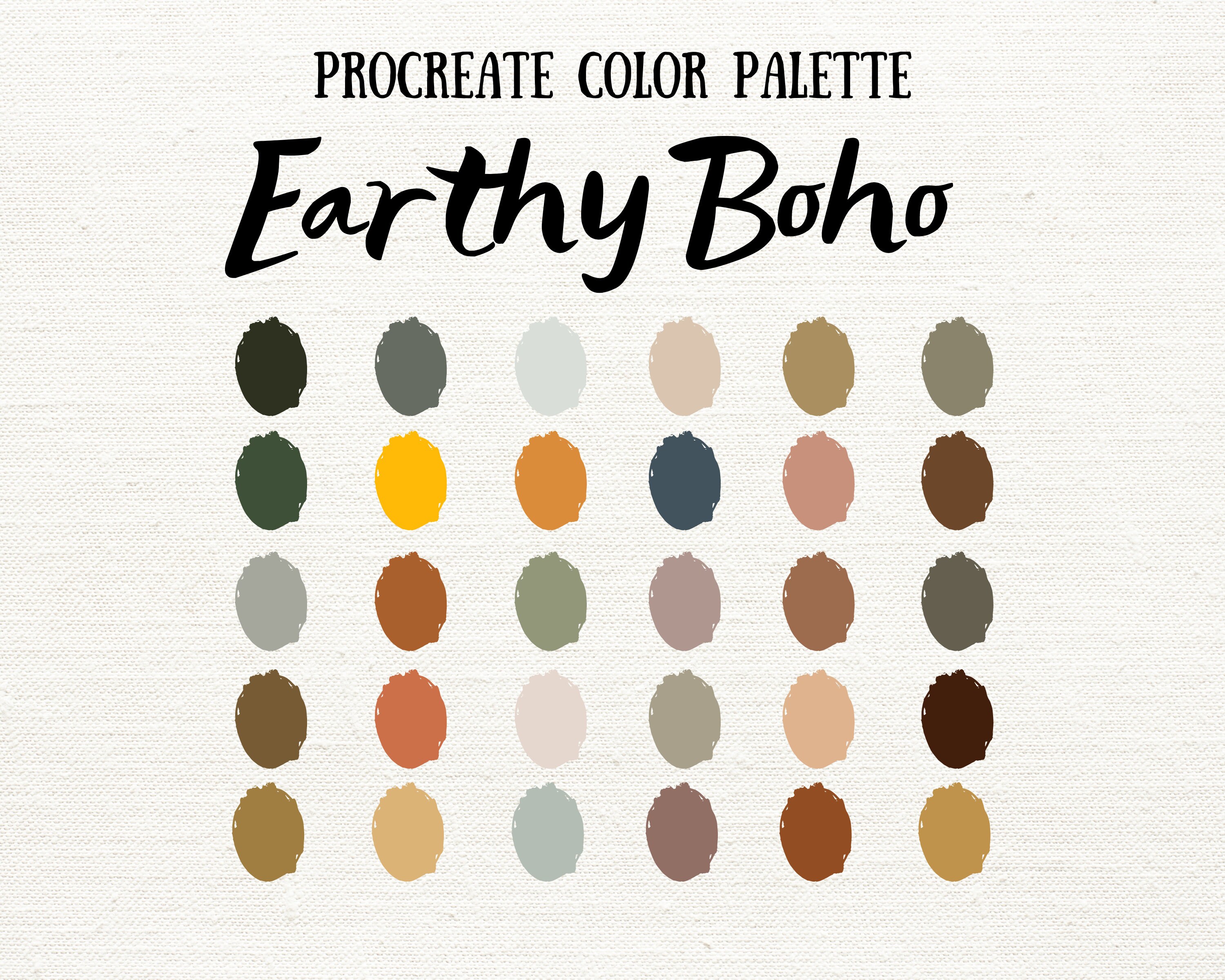 View 11 Earthy Boho Color Palette Hex Codes Trendqconfidence