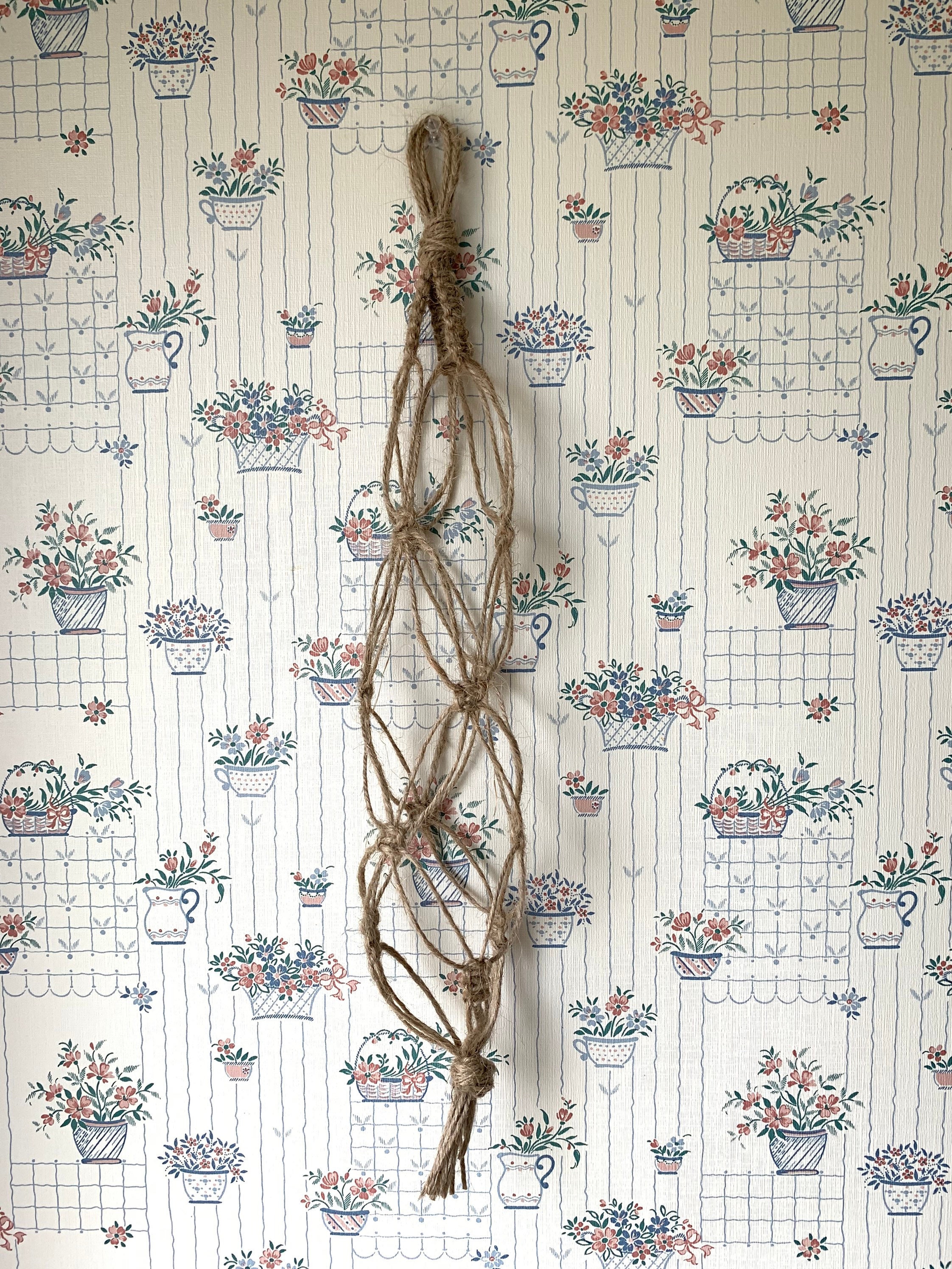 25” - Brown - Macrame Produce Hanger - Etsy