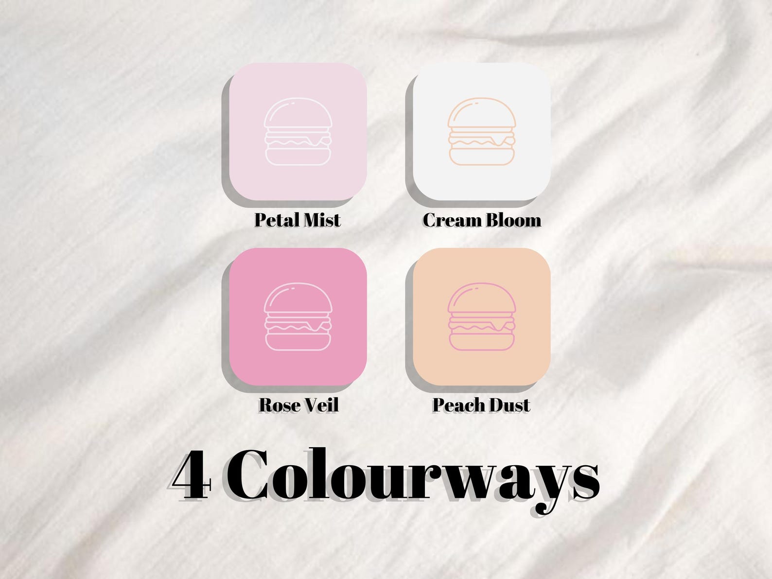 Sunset Floral - App Icons: Pink & Red Ios Theme (1660 Icons) (digital ...