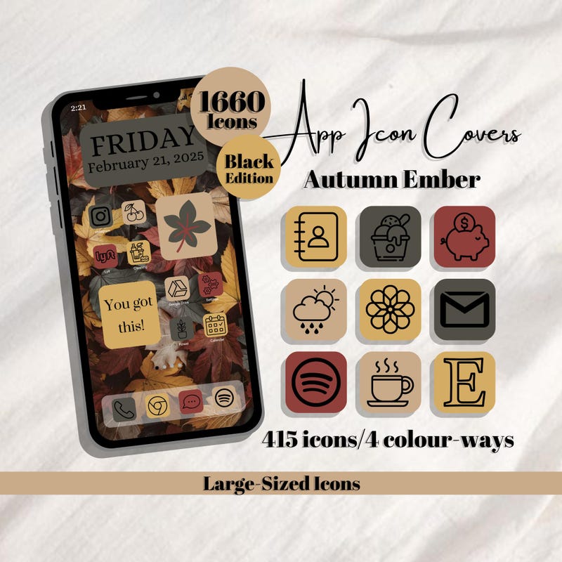 Large Seasonal Icons - Etsy