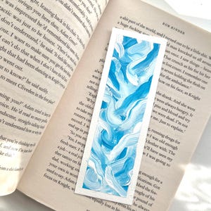 Pack of 2 Handmade Bookmarks | Hand Painted Design | Book Lover Gift ...