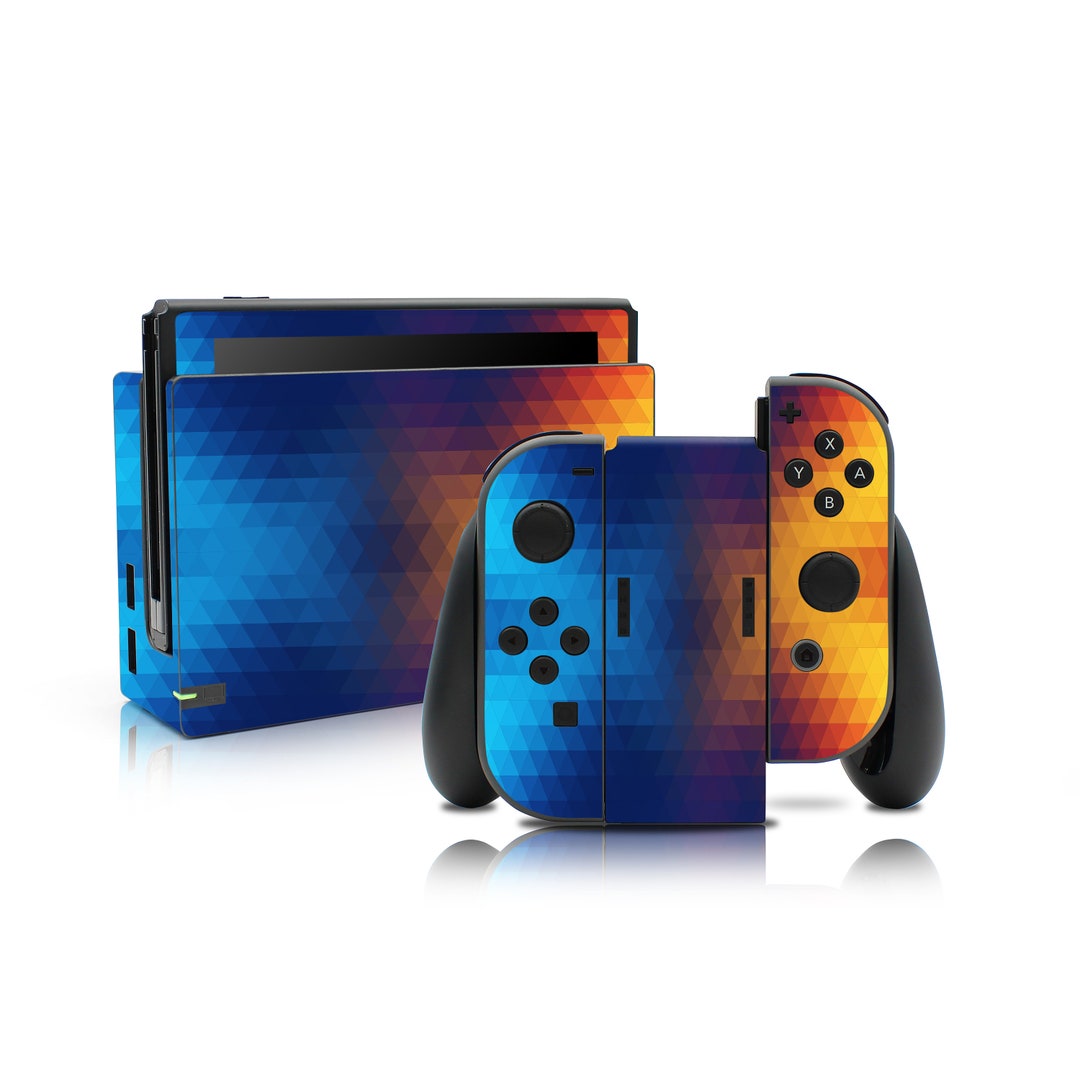 Nintendo Switch Sticker Diamonds Protective Film Sticker Design RX021 ...