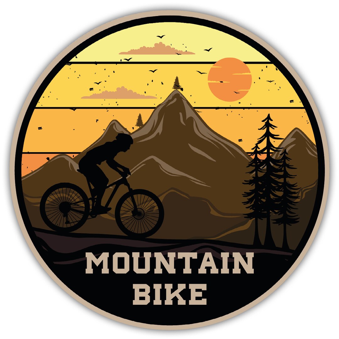Sticker mountain Bike 02 Bicycle Bike Downhill MTB BMX Car Sticker R201 ...