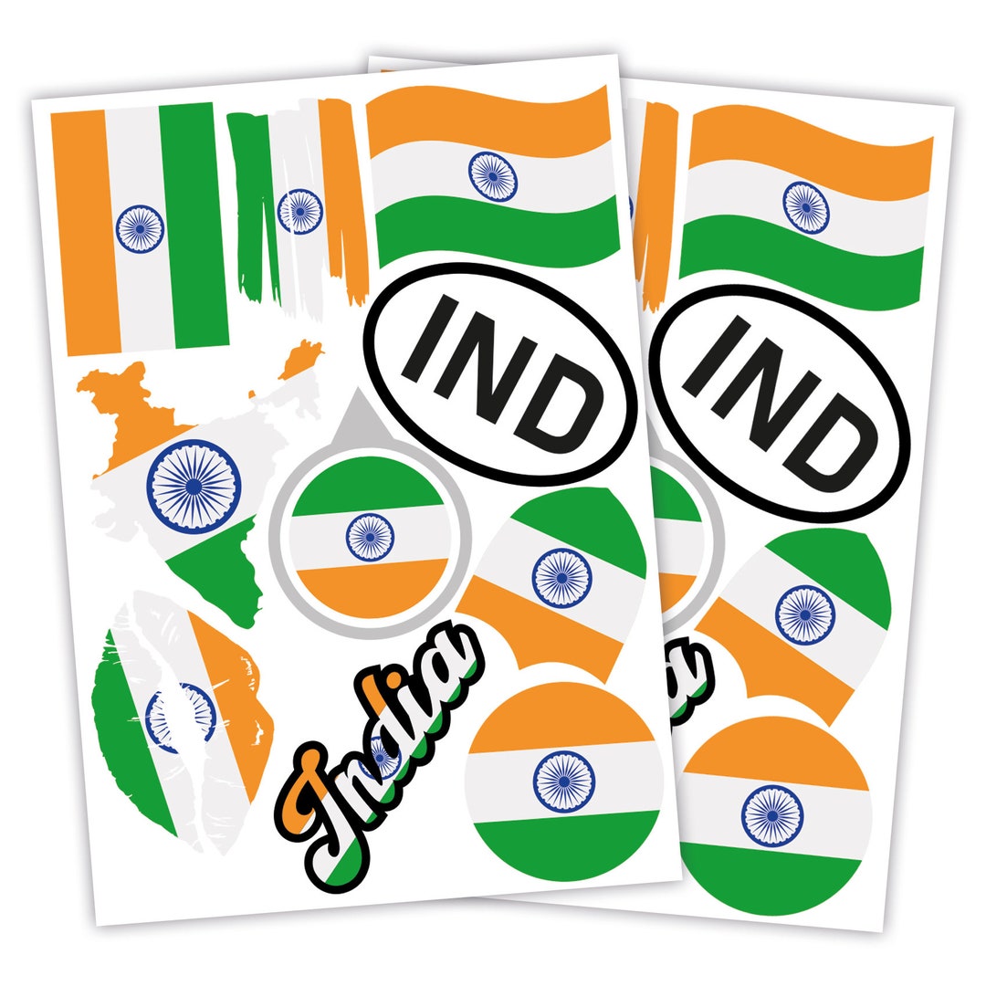 Country Flags Sticker Flag Sticker Set for Bicycle Car Suitcase Laptop ...