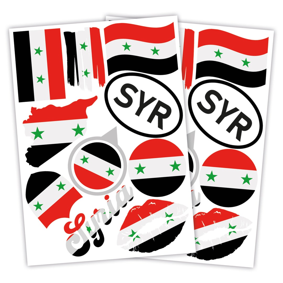 Country Flag Sticker Set for Bicycle, Car, Suitcase, Laptop, Self ...