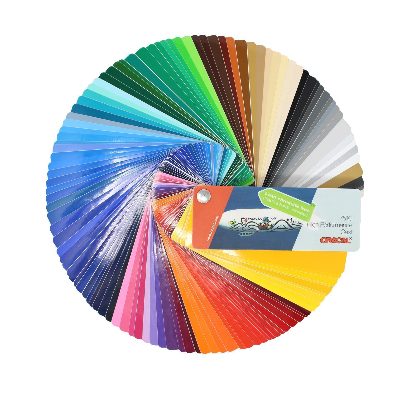 12.65eur/m2 ORACAL High Perform Cast 751C Plotter Film Car Film Vinyl ...