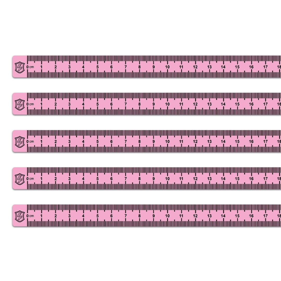 Sticker Set "tape Measure" Pink 50 Cm Self-adhesive Ruler Sewing ...
