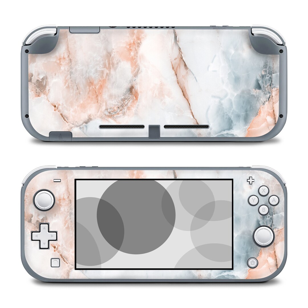 Nintendo Switch Lite Sticker Marble Protective Film Cover Design R203 ...