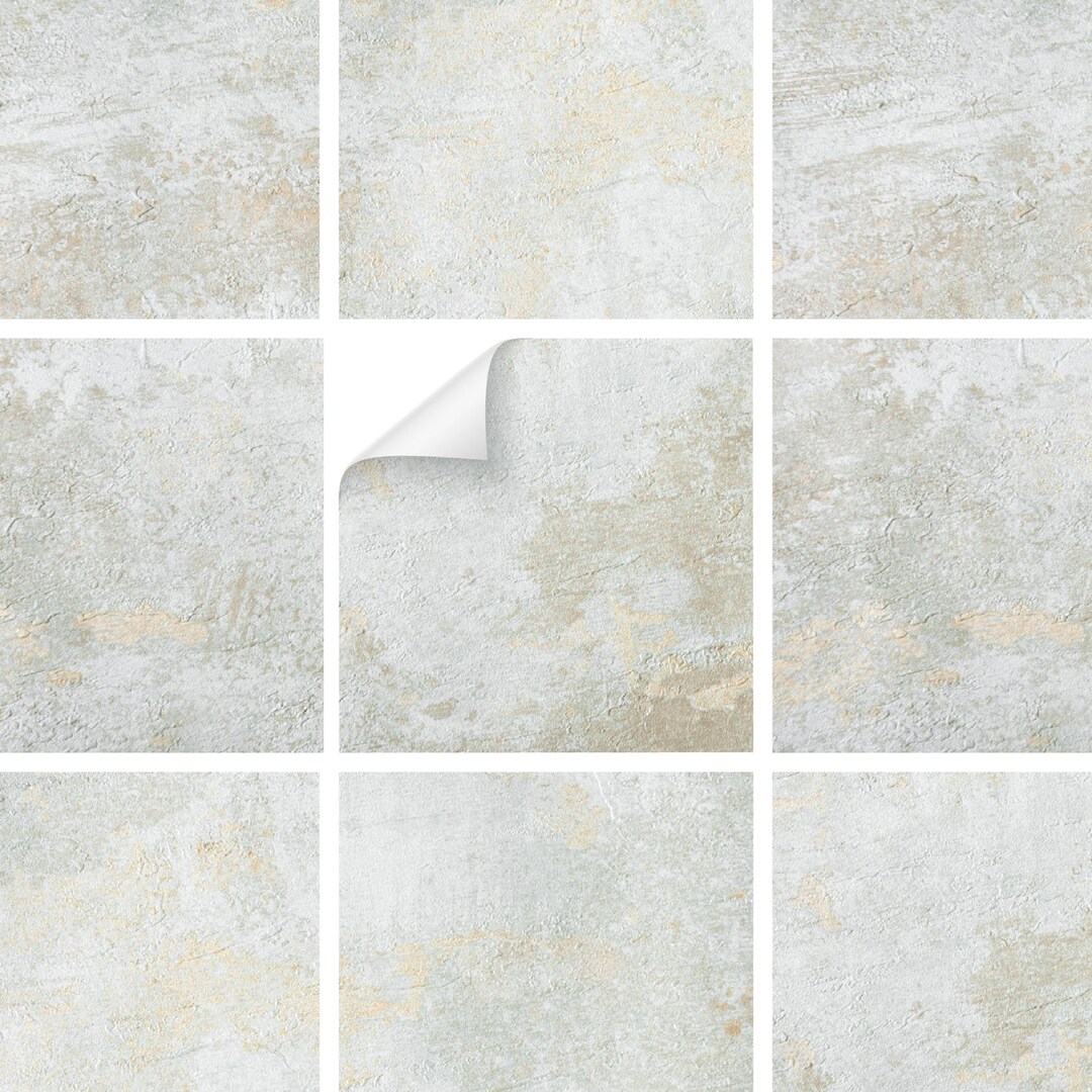 Sticker Tile Foil Set Stucco 15 Cm X 15 Cm Sticker Kitchen Bathroom ...