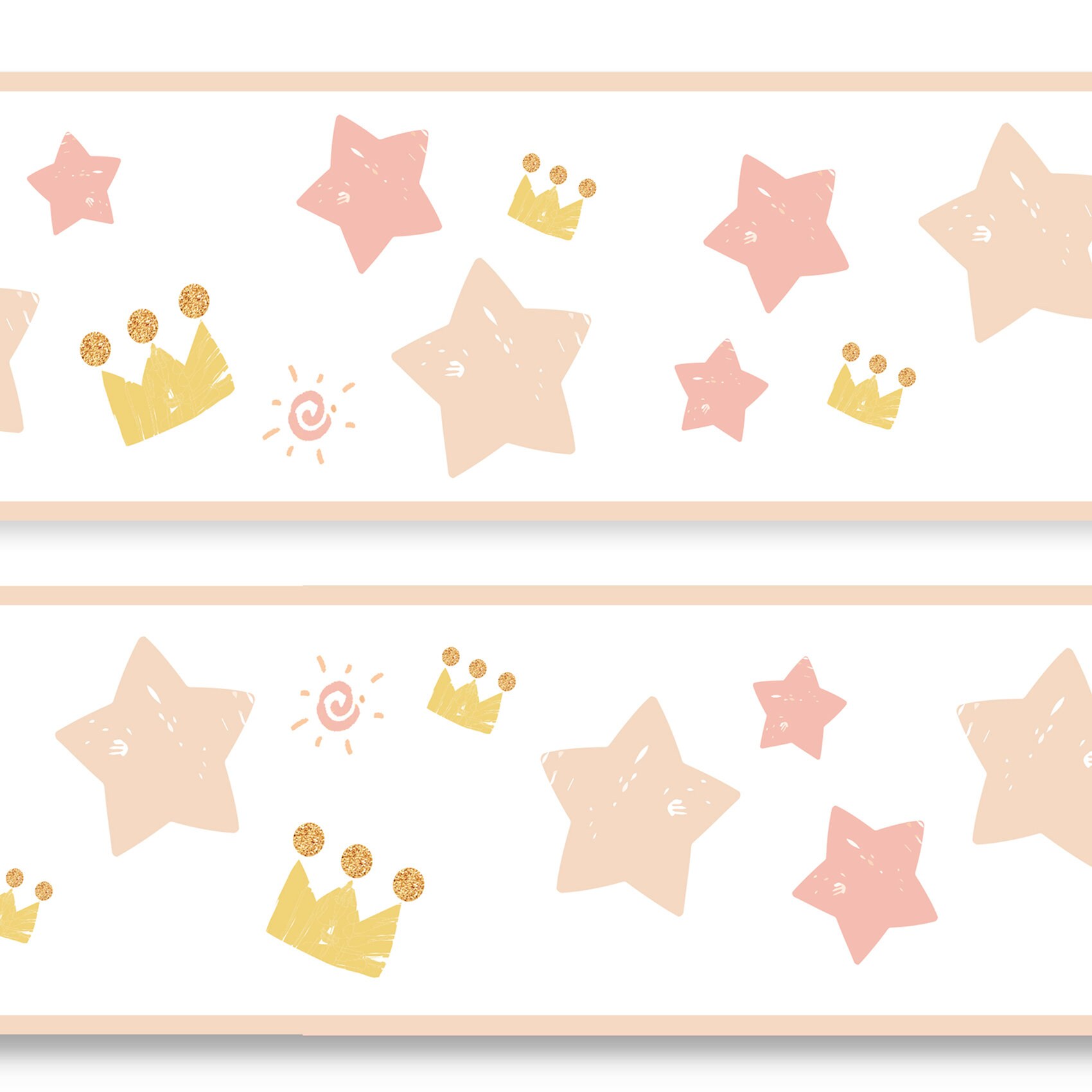 Princess Crown Wallpaper Border